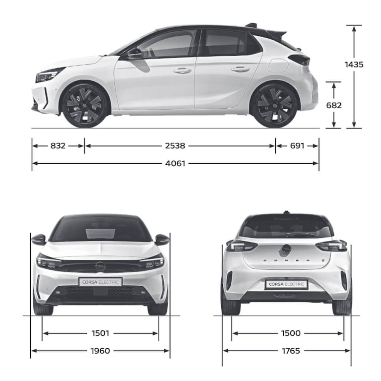 Opel Corsa E Masse
